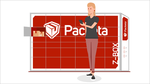 Dodanie tovaru na odberné miesto Packeta